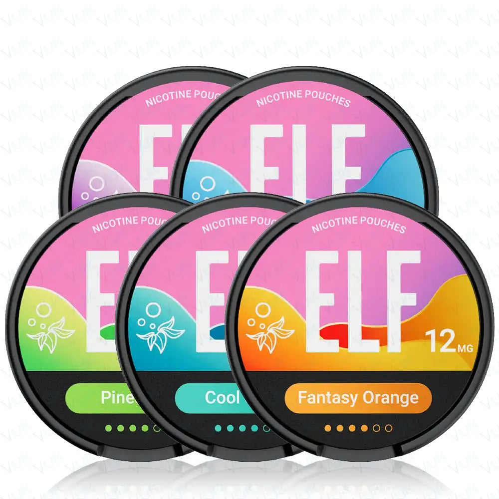 ELF Nicotine Pouches 6/12/20/36mg – Vapeslough